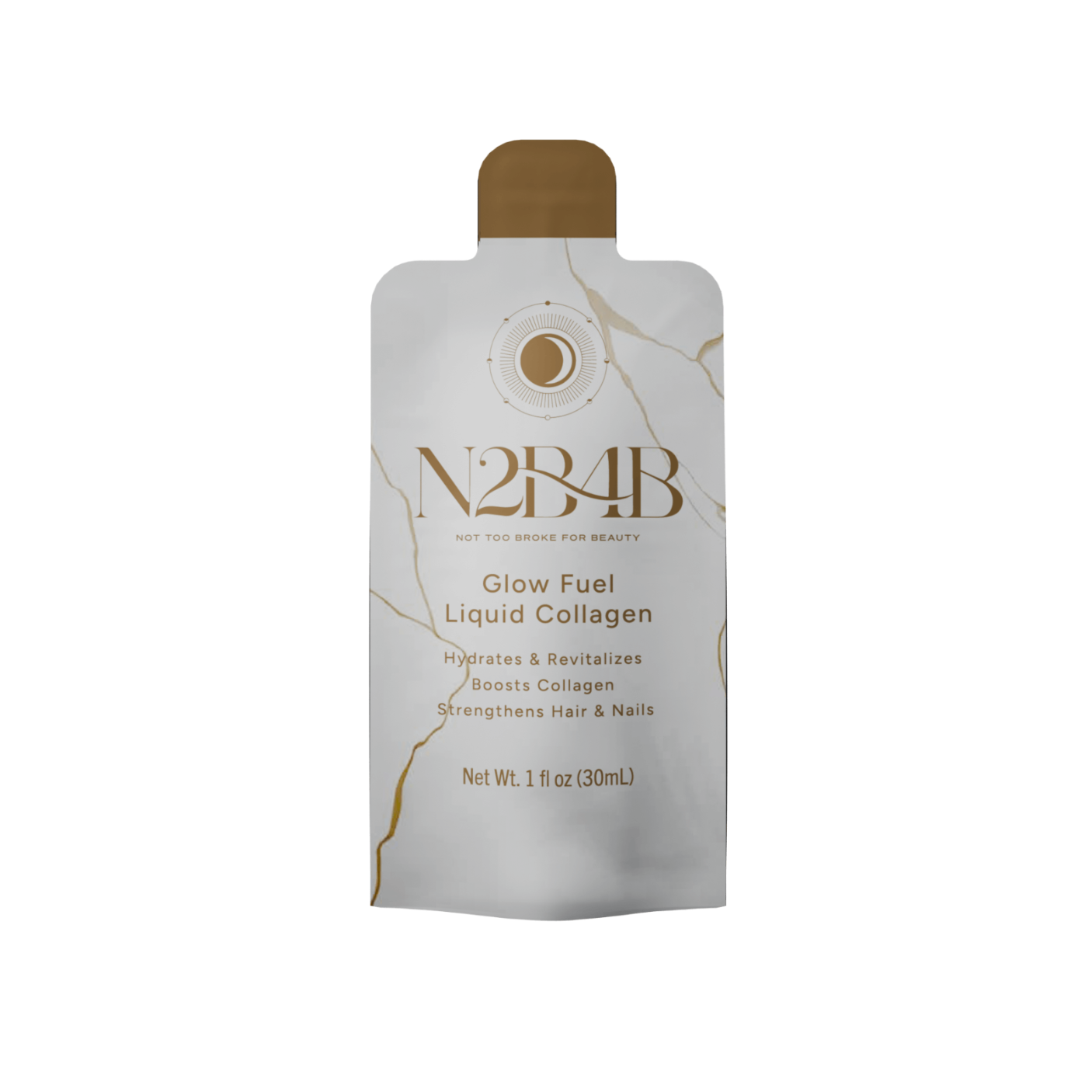 Glow Fuel Liquid Collagen Supplement for Hair, Skin, & Nails with Biot ...